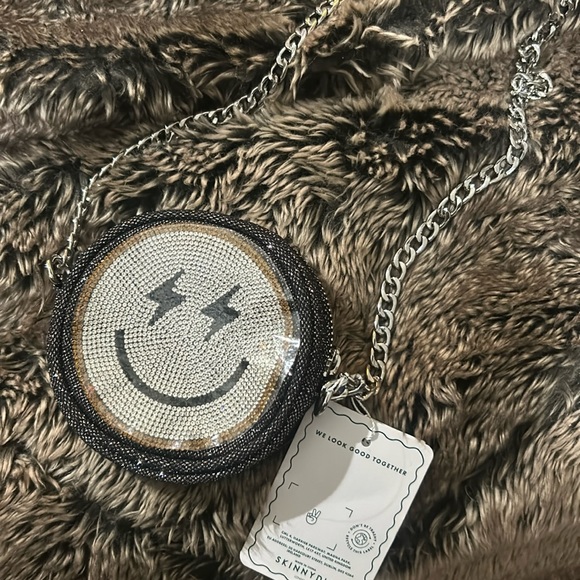 Skinnydip | Bags | Nwt Skinny Dip Smiley Diamond Encrusted Crossbody ...